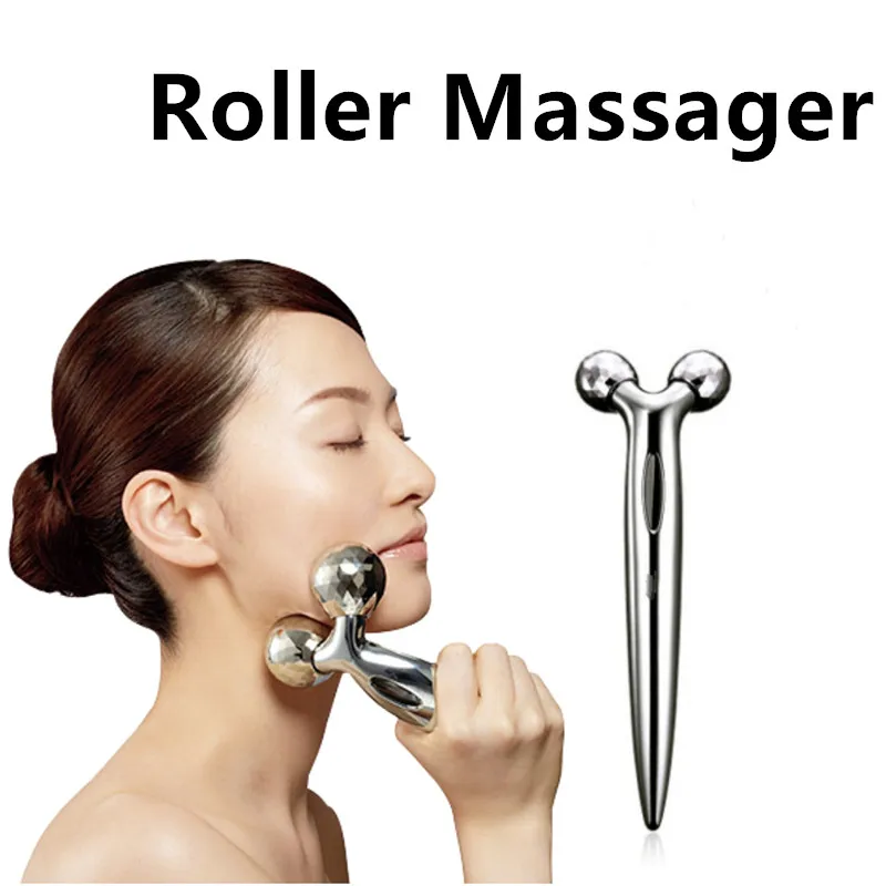 Mini Roller Massager 360 Rotate 3D Full Body Shape Massager For Face Mini Roller Massager 360 Rotate 3D Full Body Shape Massager For Face