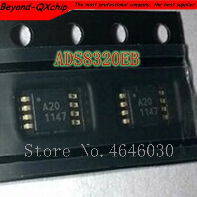 ¡Envío Gratis! 5 unids/lote ADS8320EB MSOP 8 ADS8320E MSOP8 ADS8320 8320 nuevo original ...