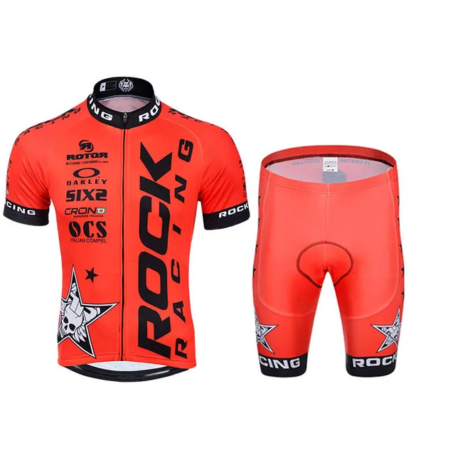2015 ROCK RACING Cycling Jerseys kit maillot ciclismo bike clothes ...