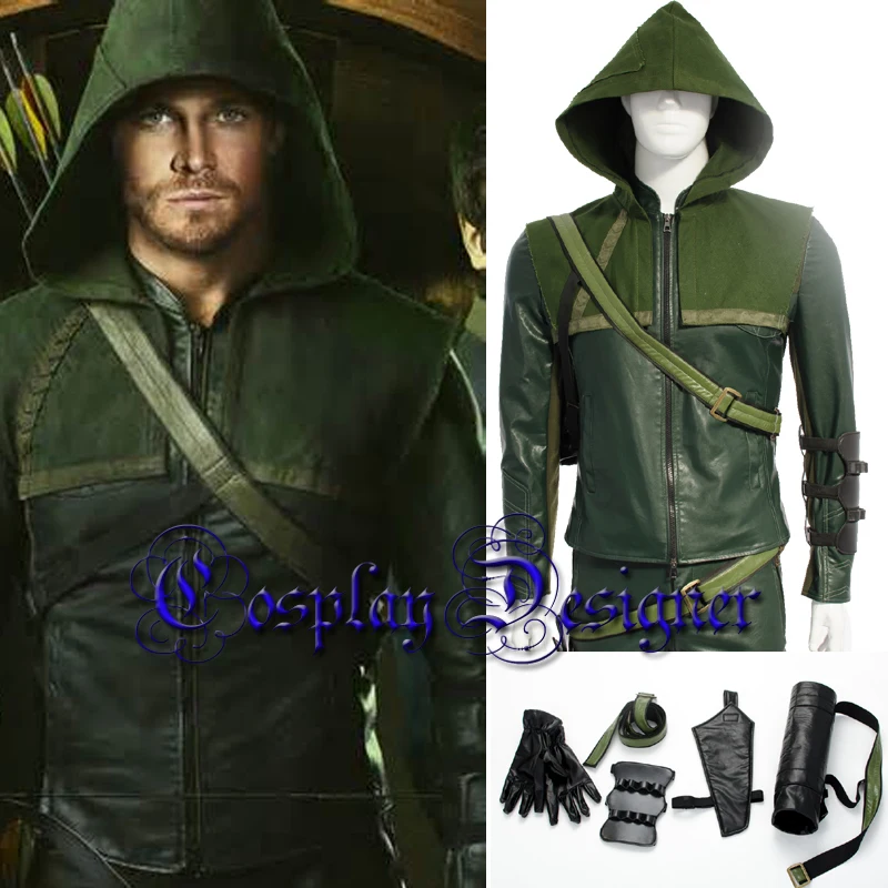 2015 halloween costumes for adult superhero cosplay Green Arrow Oliver ...