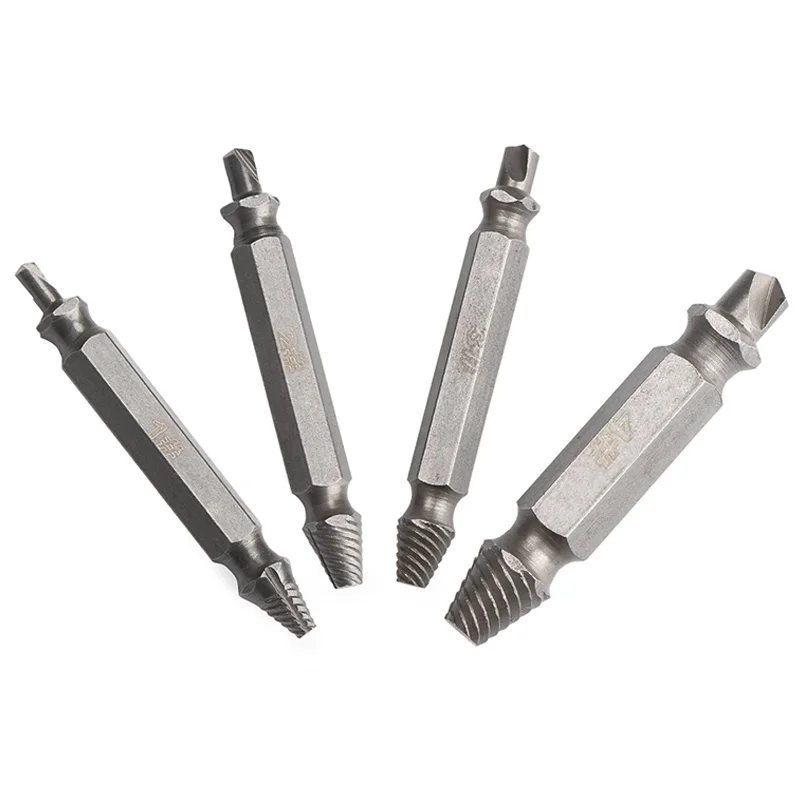 Screw Extractor Kit 5Pcs Damaged Screw Extractor Set - Easy Out ...