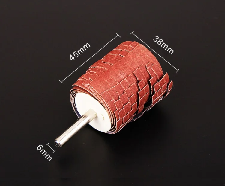 New 1pcs Od38mm Sand Paper Shutter Wheel Emery Cloth Polishing Wheel ...