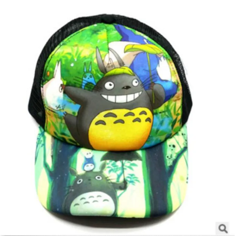 Anime My Neighbor Totoro Logo Cool Baseball Cap Sun Hat Cotton Peaked ...