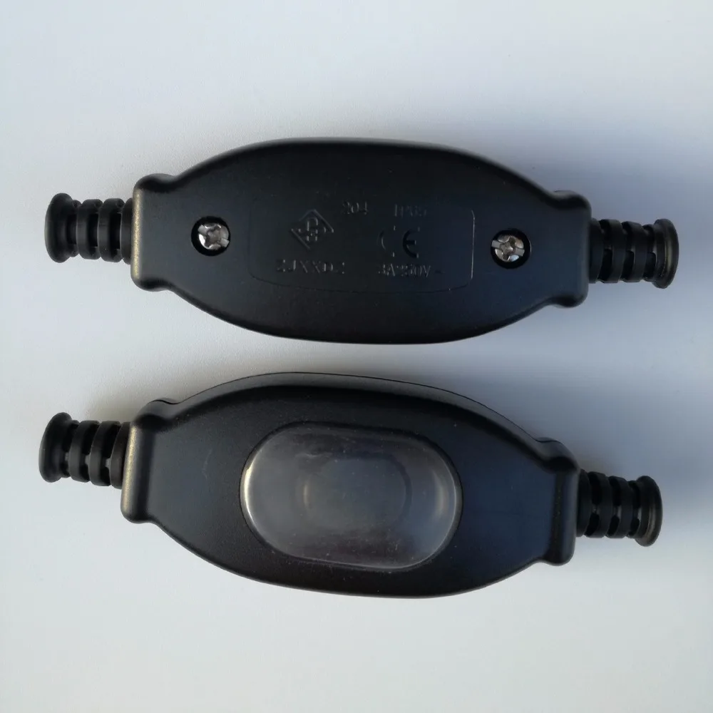 2pcs 3a 250v Waterproof Push Button Switch In Line Switch Ce Cord ...