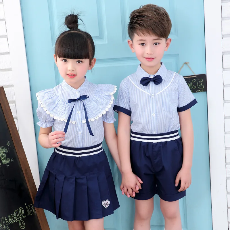 Children-s-Uniforms-New-Summer-Shirts-Kindergarten-Costumes-Pupils ...