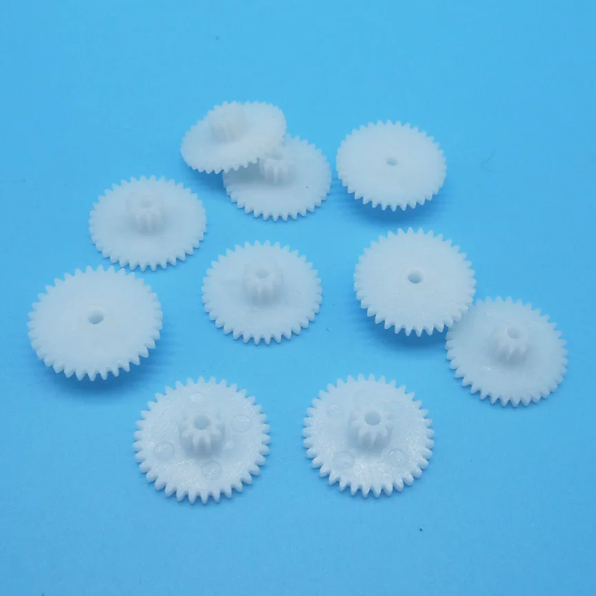34102b 0.5m Double Gears Module 0.5 34 Teeth/ 10 Teeth Plastic Gear ...