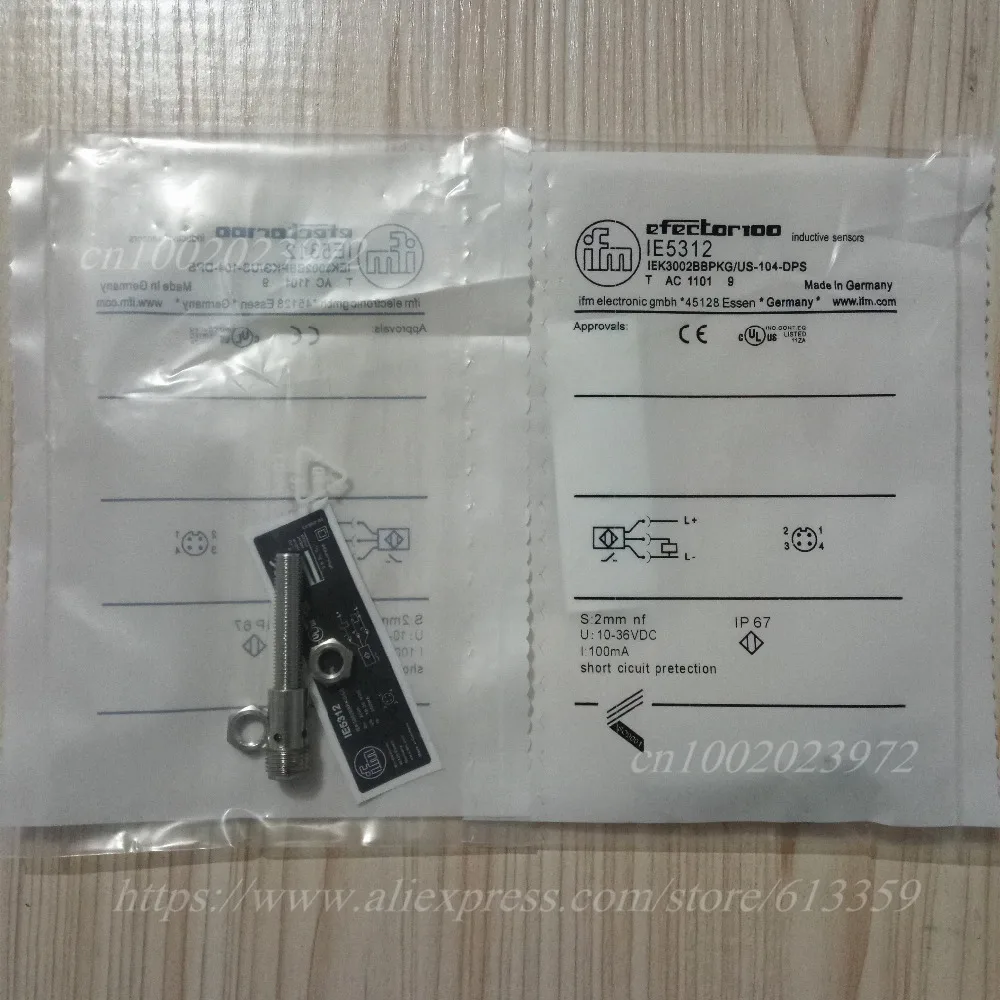 IE5312 IE5295 IE5304 IFM New High Quality Proximity Switch Sensor ...