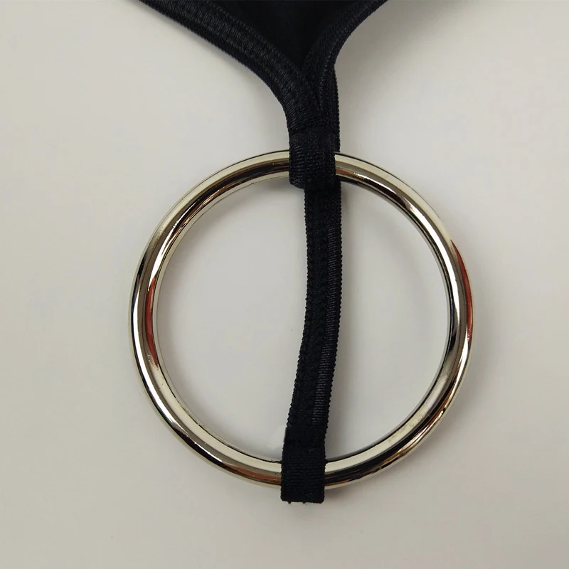 HOT 6cm Cock Ring Sexy Mens G-Strings And Thongs Open Crotch Male Gay ...