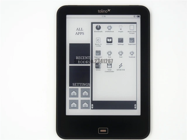 Tolino Vision E-book Reader Inch Eink Backlight 1024x758