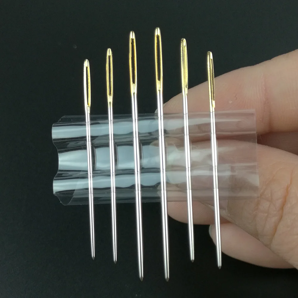 Large Needles Leather Sewing Needles Gold Eye Needle Embroidery Large Needles Leather Sewing Needles Gold Eye Needle Embroidery
