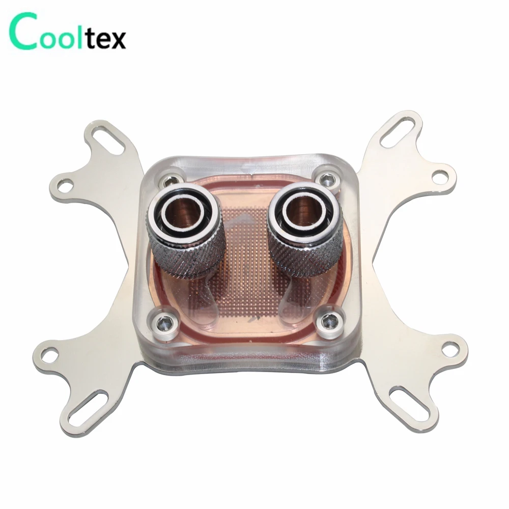 100%New Cpu Water Block Water Cooling watercooled block Computer ...