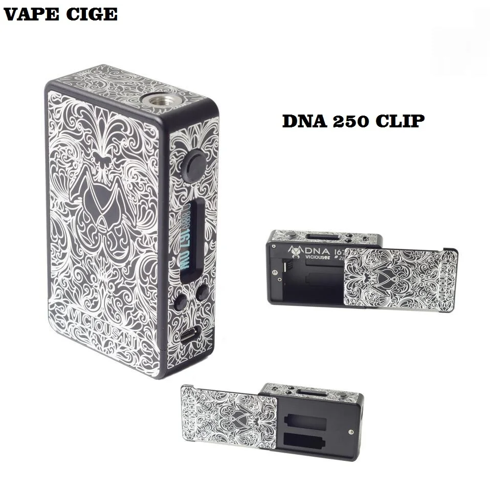 100% Original VAPE CIGE DNA 250 chip 167W e cigarette Box Mod ...
