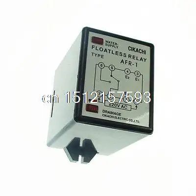 Relé de Nível de Líquido Floatless Electromatic Água AFR 1 110 V 220 V ...