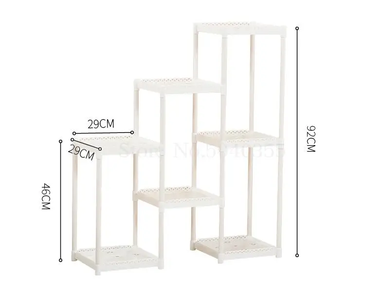 Flower shelf multi storey indoor special balcony terrace flower stand ...