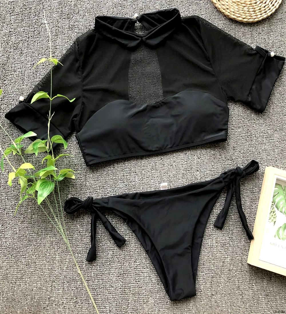 2019 Push Up Bikinis Mujer Traje De Baño Sexy Bandeau Traje De Baño