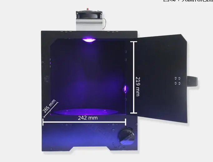 Máquina de curado UV, modelo de impresión 3d, post procesamiento ...