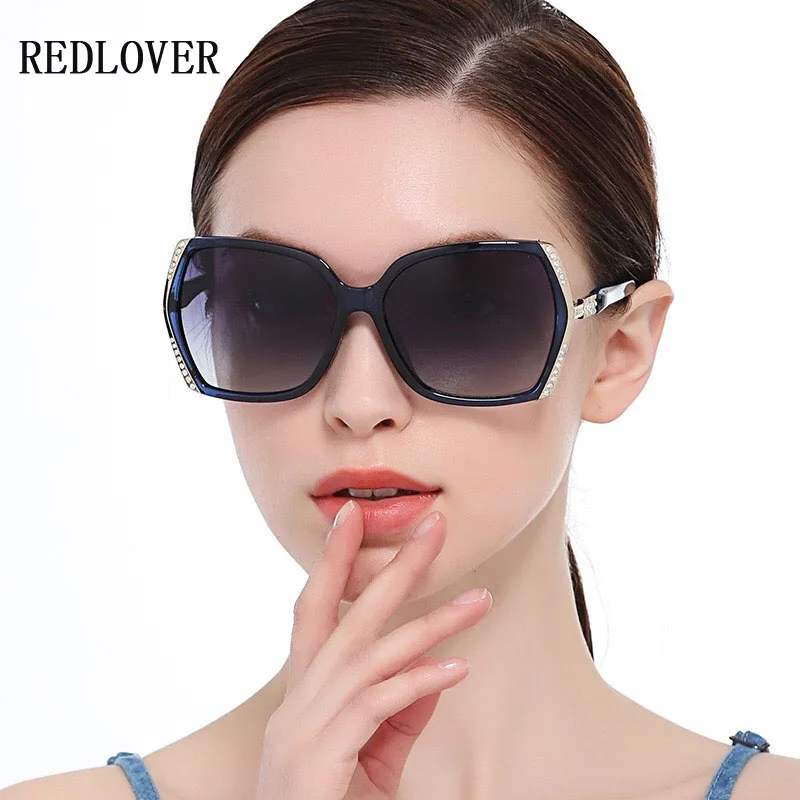 2017 New High Quality Fashion Polarized Sunglasses Women Uv400 Thin