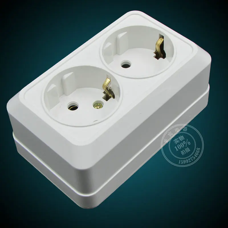 CE certified 16A two installed at the European standard European style ...