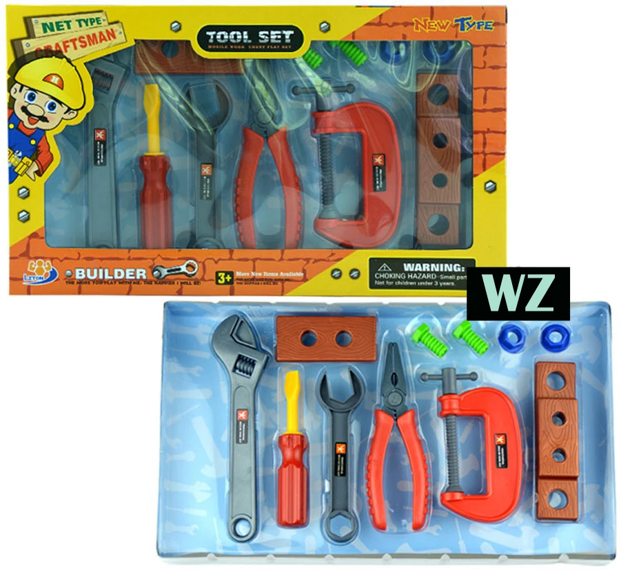 11Pcs Boys Toys Home Tools Set Gifts Children Includes Belt Waist Pack ...