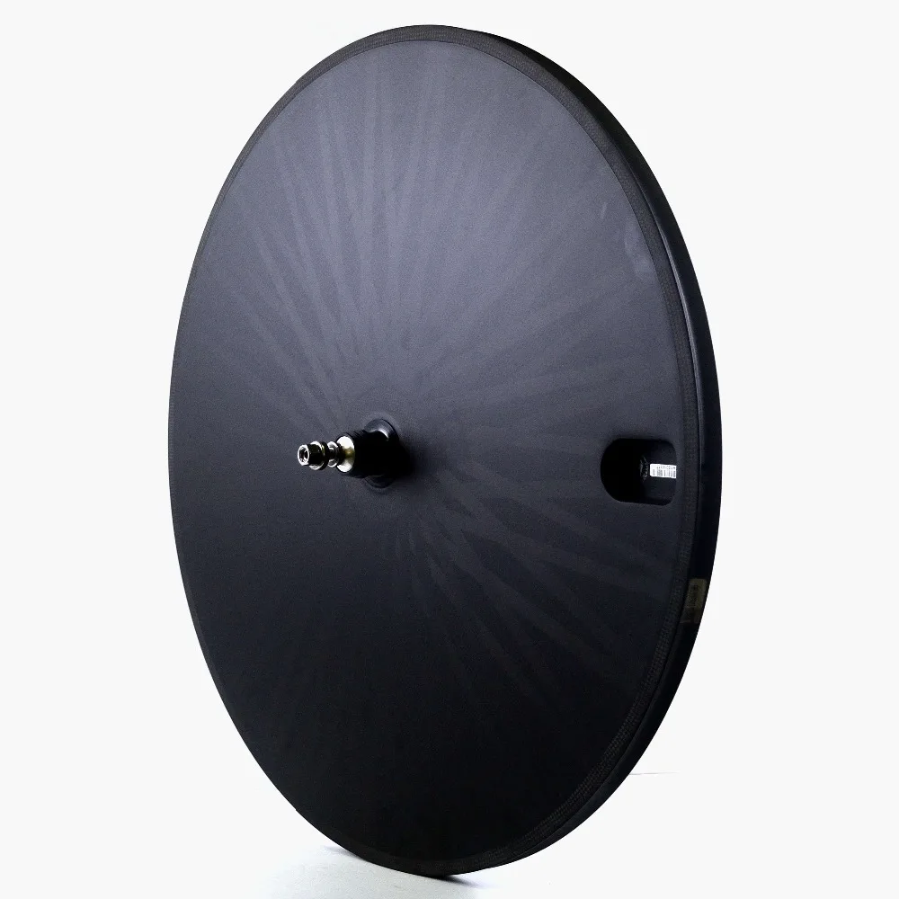 Full carbon bike disc wheel,For Track bike/Triathlon bike/ Time Trial ...