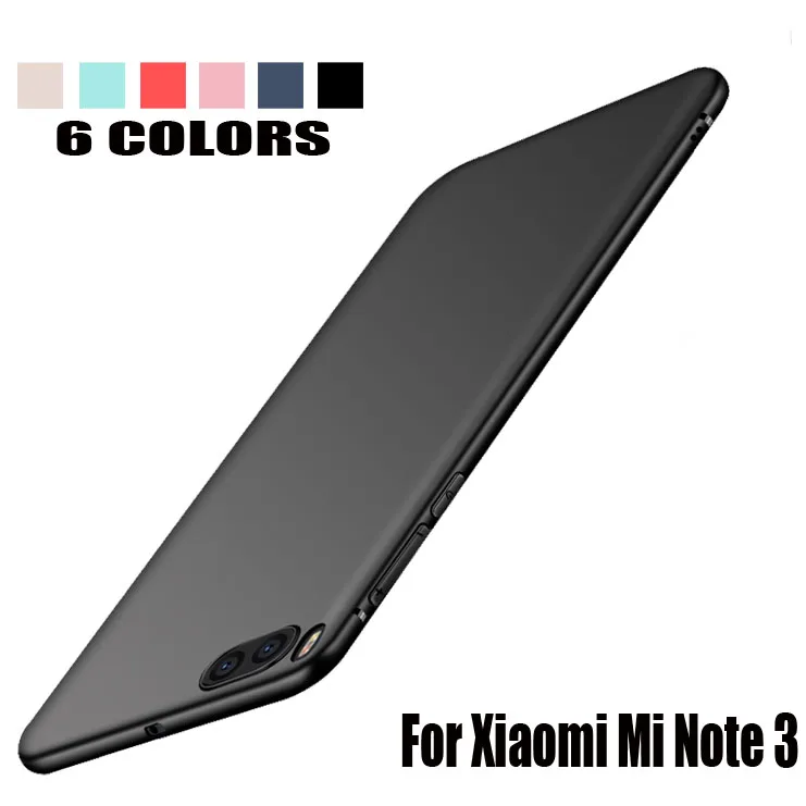 Case For Xiaomi Mi Note 3 Case Soft TPU Frosted Thin Back Cover Case ...