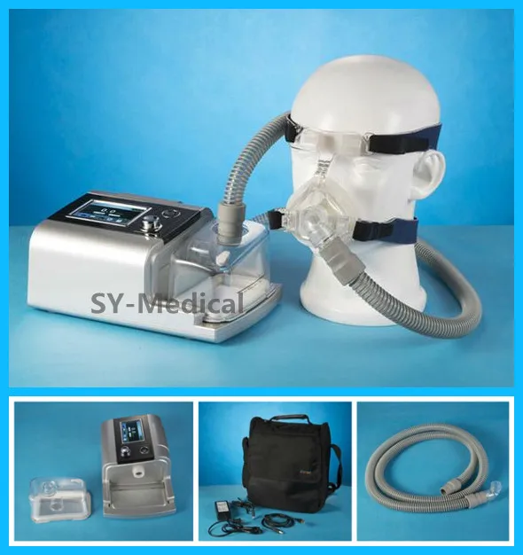 Respiratory Machine Portable BiPAP Ventilator for Sleep Apnea W/ Nasal ...