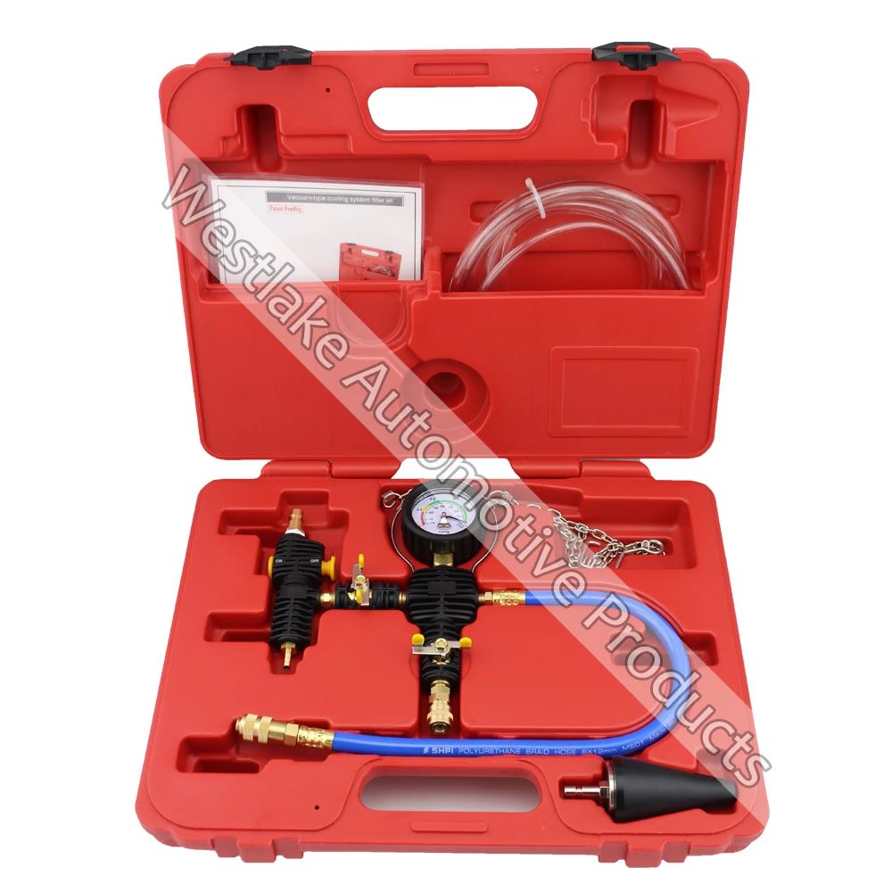 Professional 3 Piece Vacuum Type Cooling System Refill Kit Cooling ...