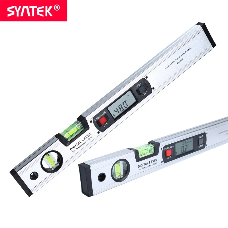 Syntek Digital Angle Finder Level 360 Degree Range Spirit Level Upright ...