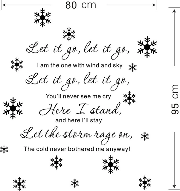 Let It Go Lyrics Frozen Full Song