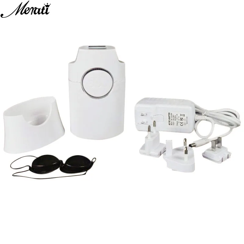 Mini Painless Permanent Hair Removal Whole Body Laser Epilator Pulses ...