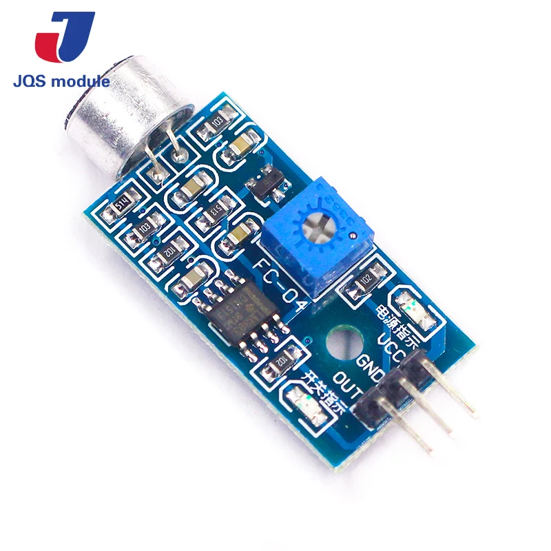3pin Voice Sound Detection Sensor Module Intelligent Smart Vehicle ...