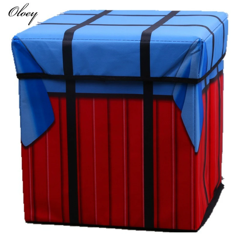 Oloey Storage Box Pubg Game Playerunknowns Battlegrounds Air Drop Plush Pillow Ts Cosplay