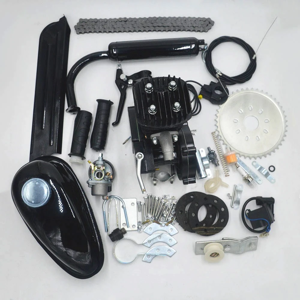80cc 2 Stroke Bicycle Motorcycle Gasoline Engine Kit For Electric ...