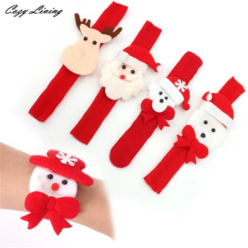 Christmas Decorations Santa Claus Snowman Family Christmas Strap ...