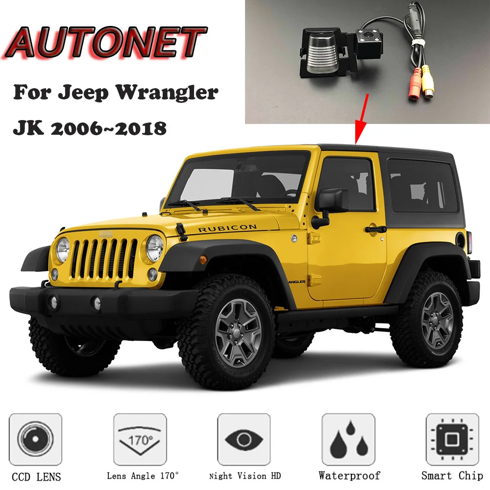 AUTONET-Backup-Rear-View-camera-For-Jeep-Wrangler-JK-2006-2018-Night ...