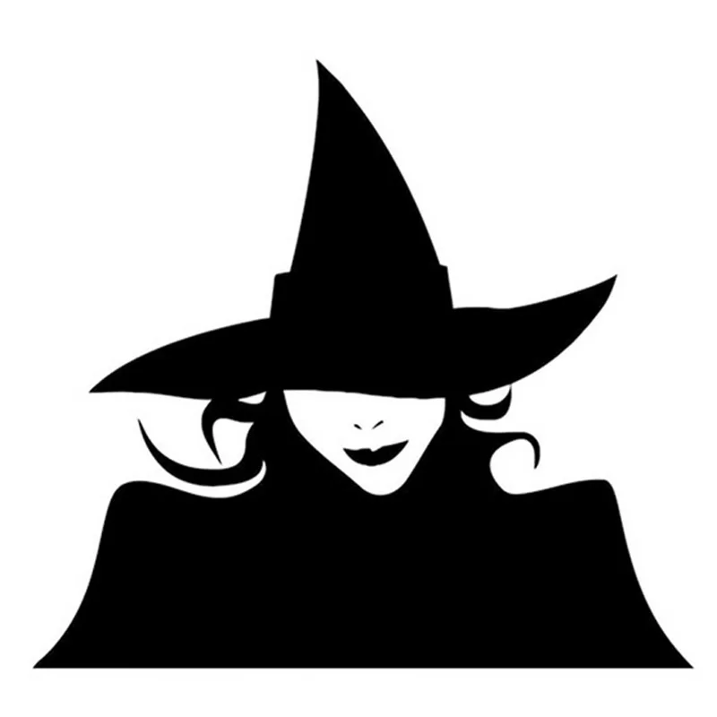 Car stying 14*13cm Sexy magic witch Fashion Stickers Car Styling ...