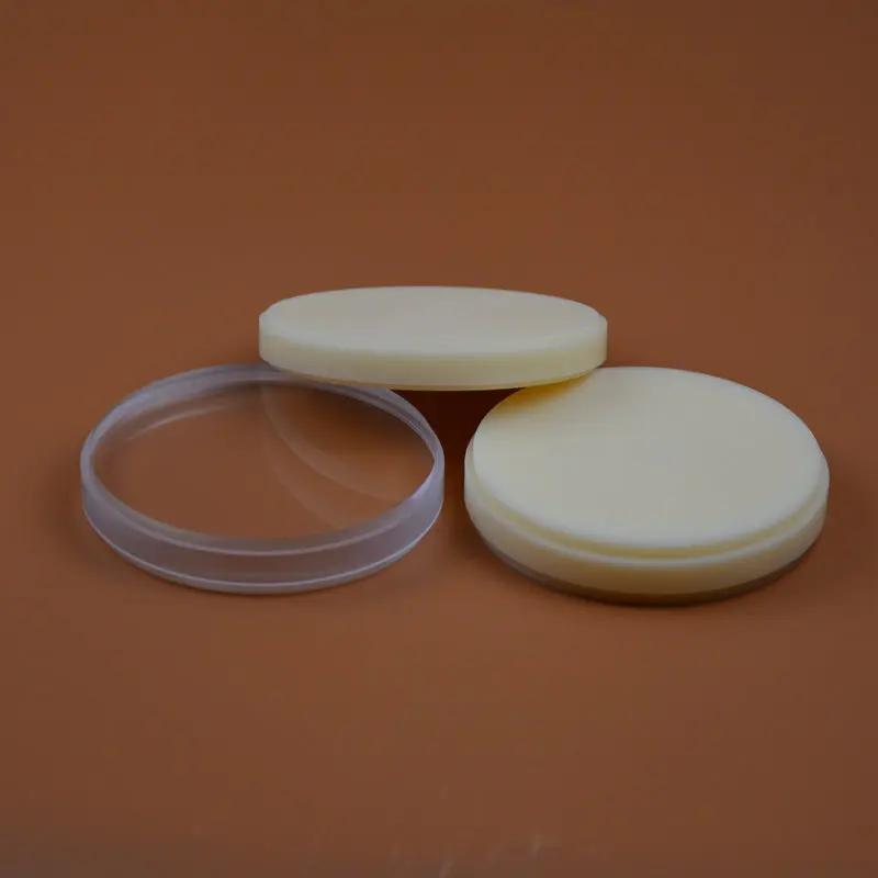 7 Pieces 98*18mm Round Pmma Blocks For Open System A1 A2 A3 Clear Color ...