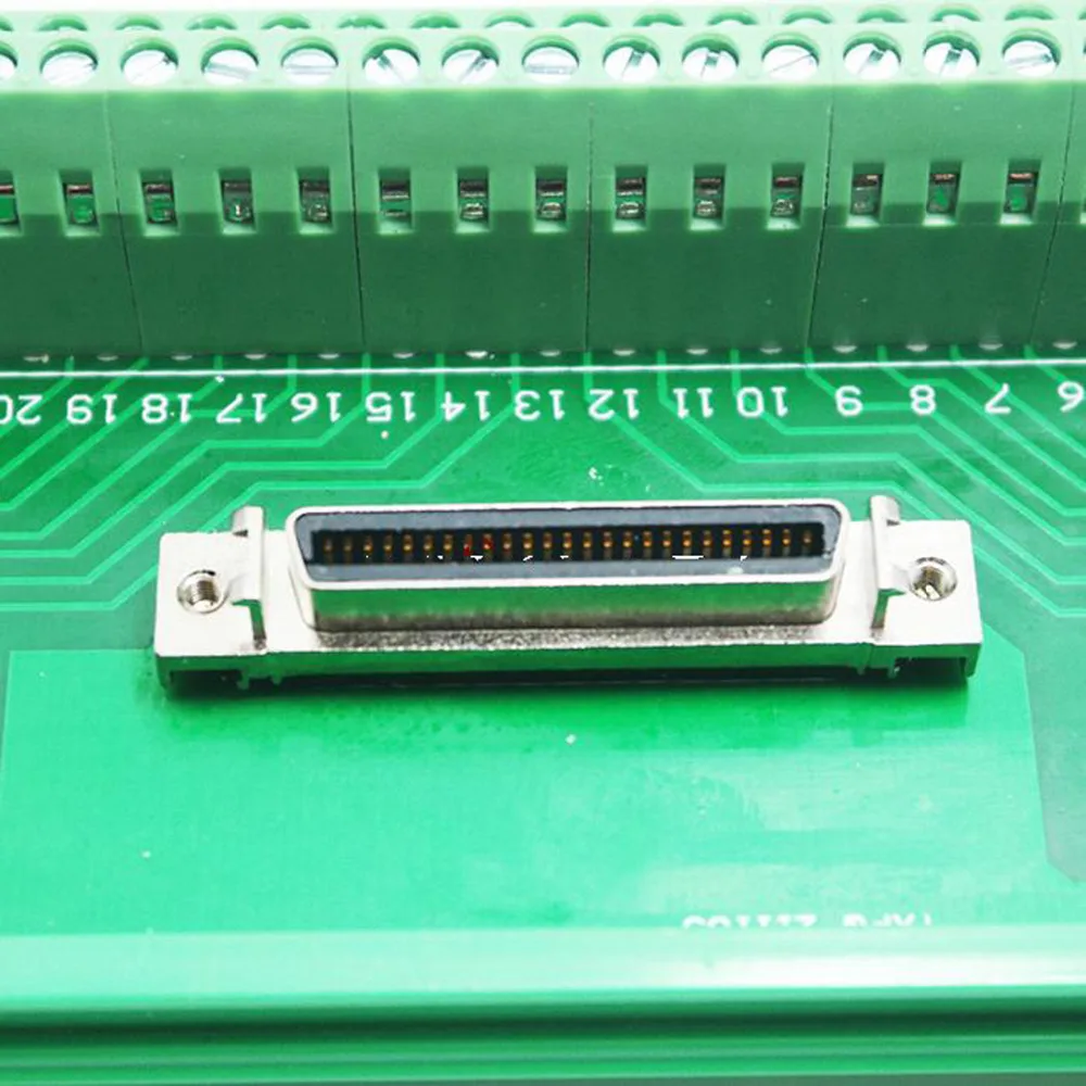 SCSI 50 Pin Connectors Data Acquisition Card Screw Terminal Blocks ...