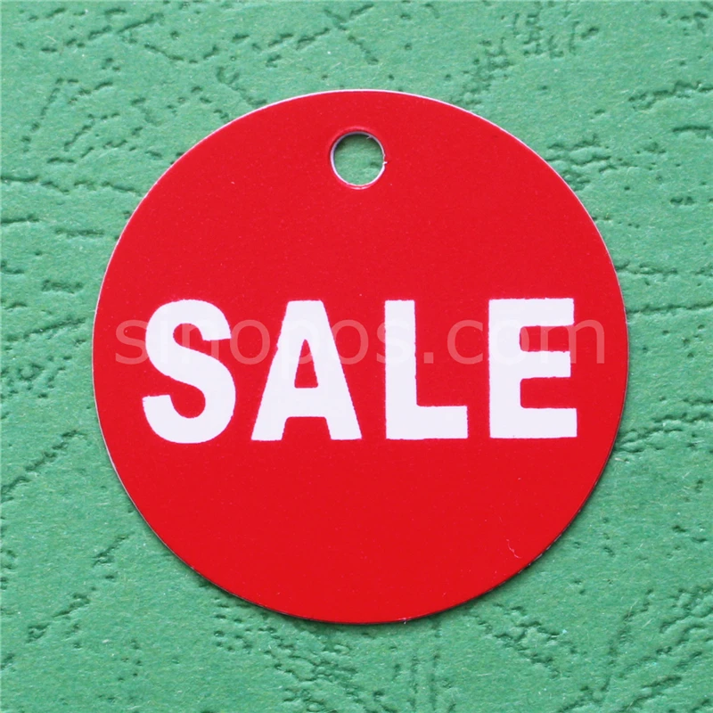 Red Sale Tag