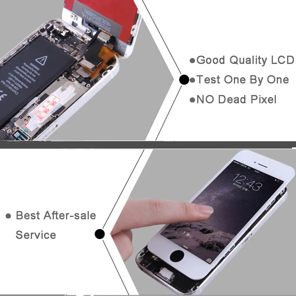 Buy Online Full set screen For iPhone 6G 6 plus Screen LCD Replacement ...