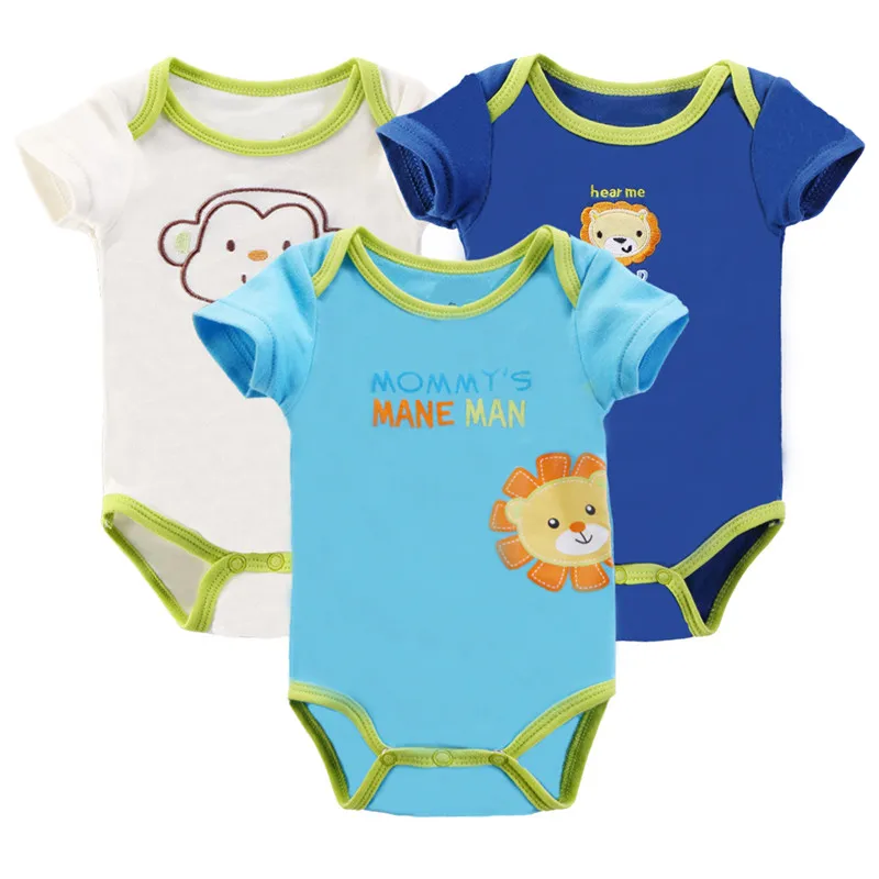 Body Bebe BABY GIRL BOY CLOTHES BODYSUIT Cotton Baby Clothing Sets 3PCS ...