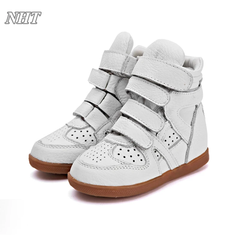 Nauhutu Genuine Leather Boots For Girls Booties Autumn Winter Dress ...