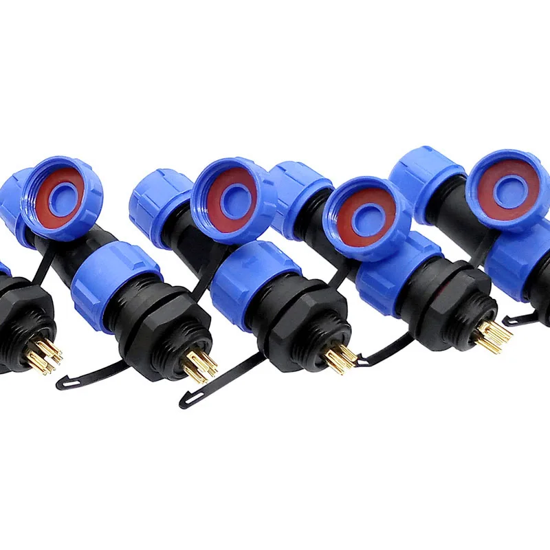 SP1310 SP1312 waterproof connector SP13 2pin 3pin 4pin 5pin 6pin 7pin ...