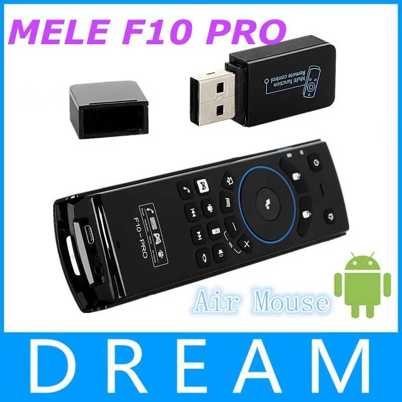 5 unids Air Mouse Mele F10 Pro USB 2.4 GHz de Control remoto ...