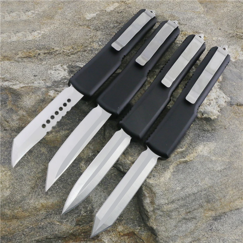 MAGIC KNIFE 4 Styles Micro UT70 Hellhound Tanto Ultratech Troodon Fixed ...