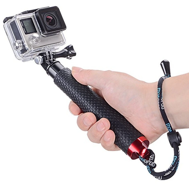 Action Camera Selfie Stick Within Wrist Strap Extendable For GoPro ...