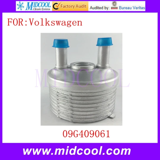 New Aluminum Engine Oil Cooler OEM 09G409061 for Volkswagen VW|cooler ...
