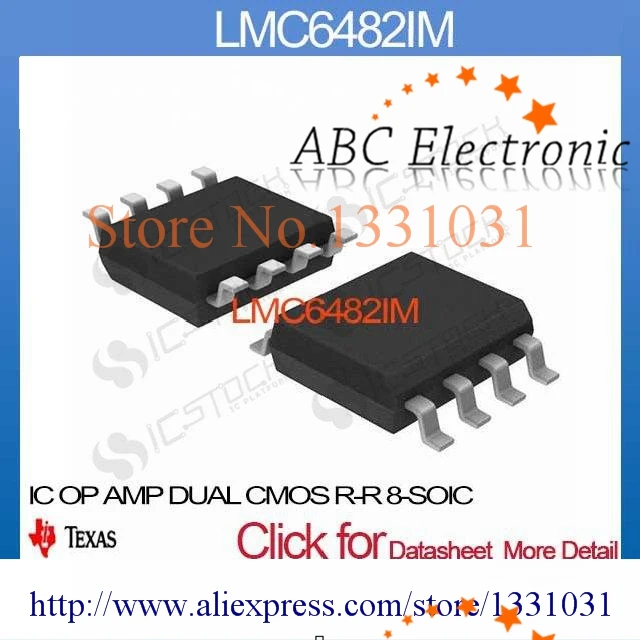 LMC6482IM-IC-OP-AMP-DUAL-CMOS-R-R-8-SOIC-LMC6482IM-6482-LMC6482 ...