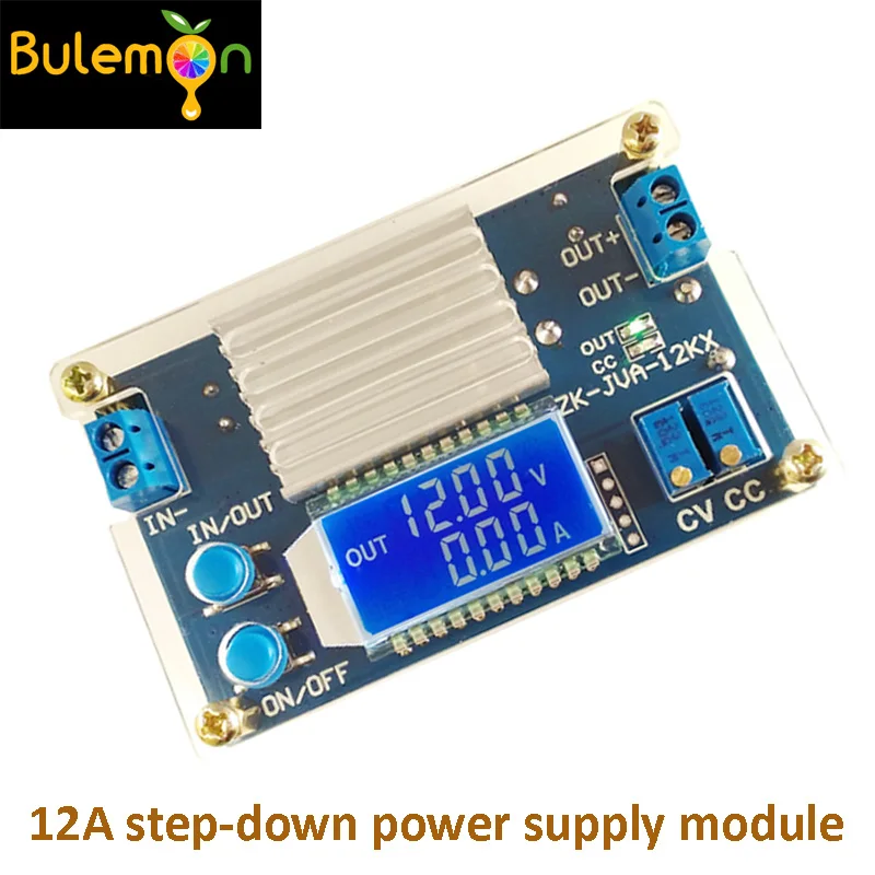 5pcs/lot 12A Constant Voltage Constant Current LCD Digital Voltage ...