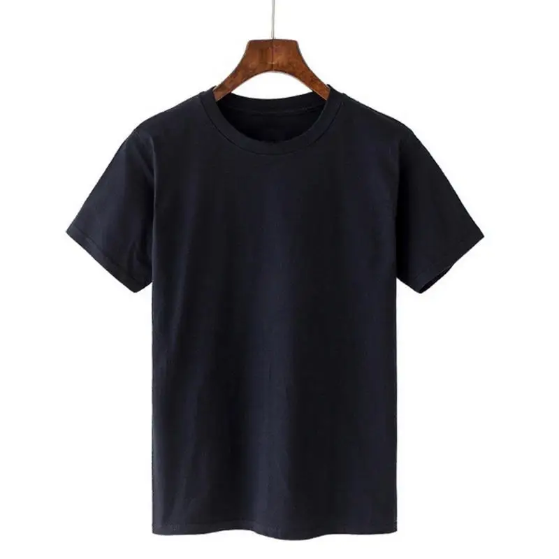 2019 Summer New High Quality Men T Shirt Casual Short Sleeve O Neck 100